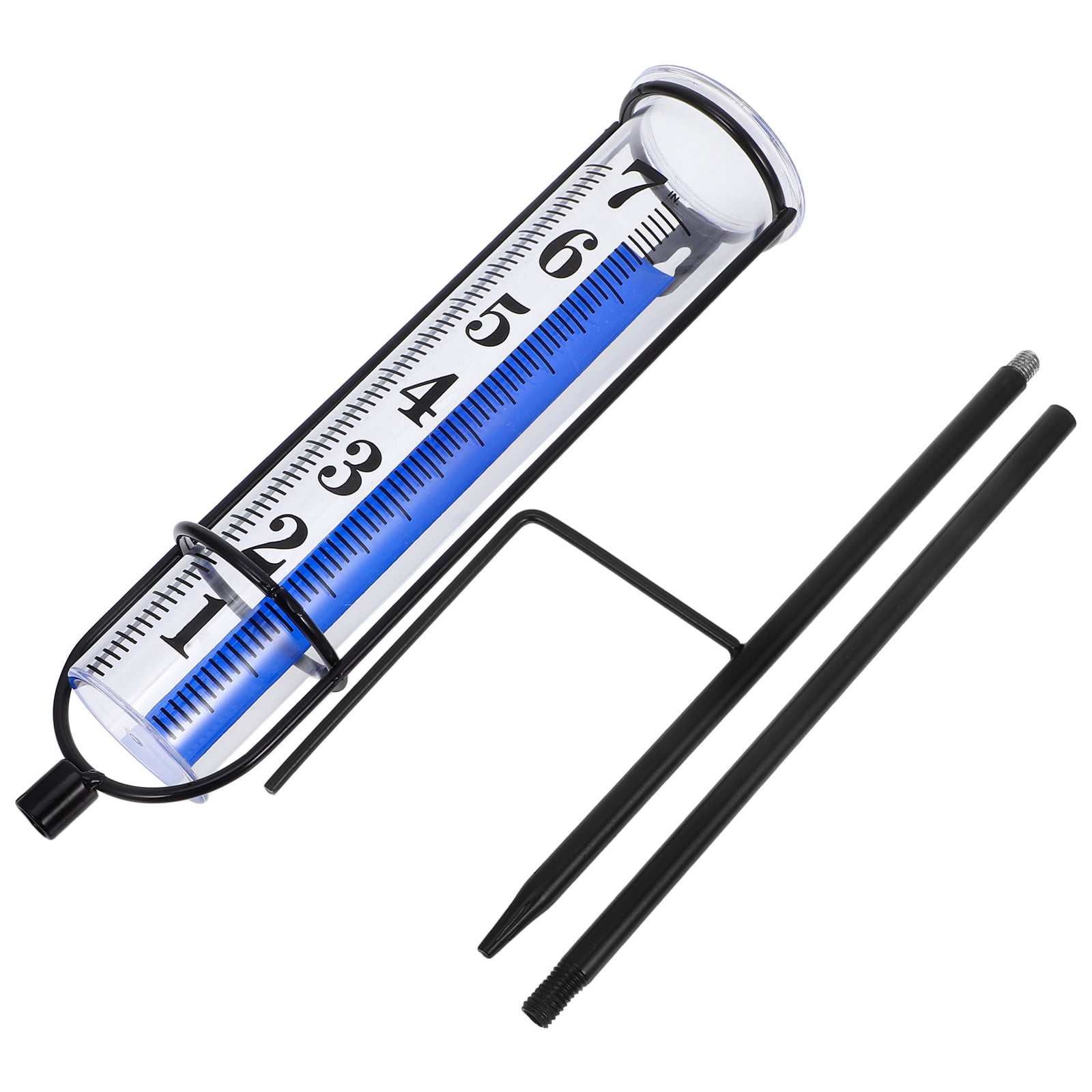 unbranded Outdoor Yard Rain Gauge Test Tube Garden Rain Gauge ...