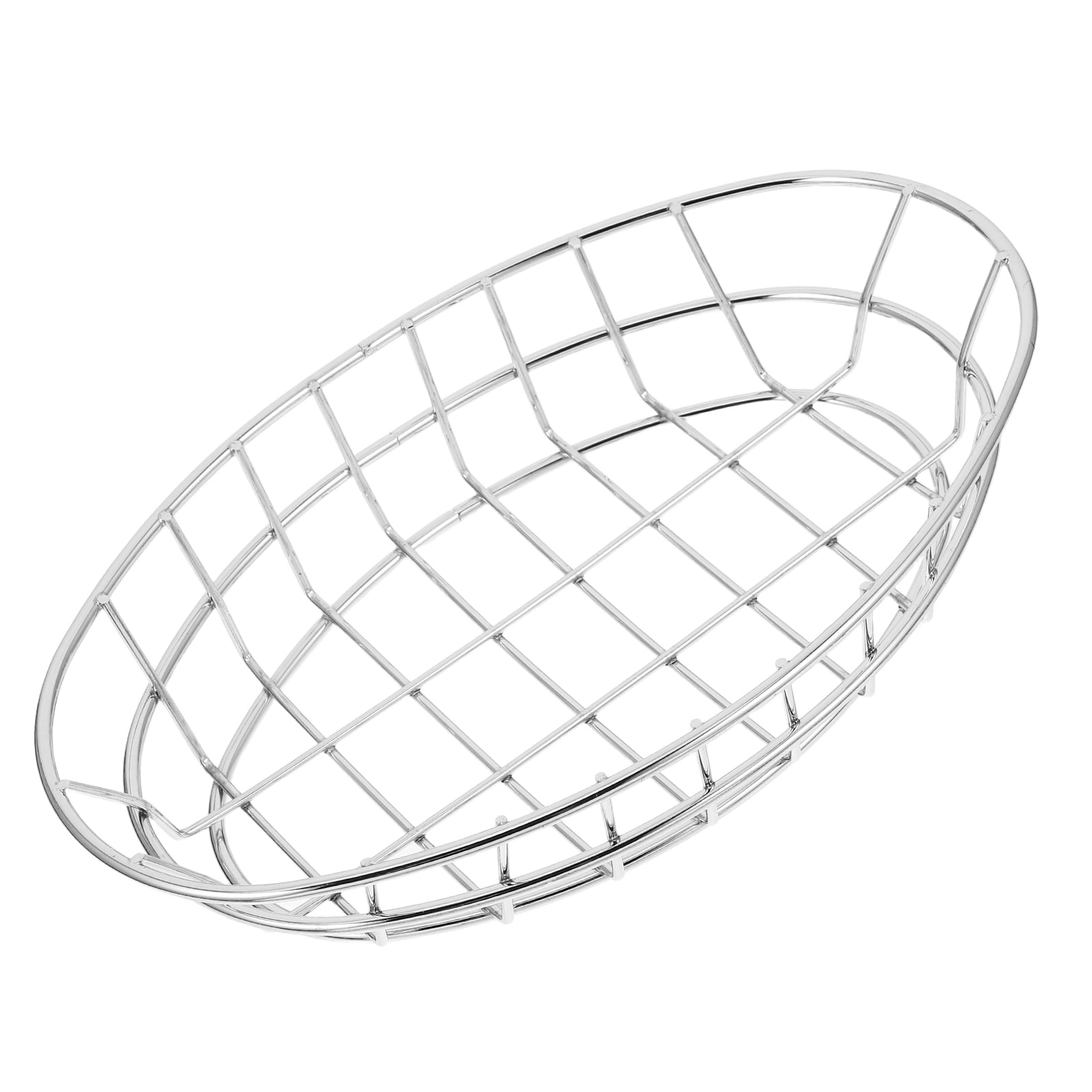 unbranded Oval Shaped Wire Fruit Basket for Kitchen Counter Modern ...