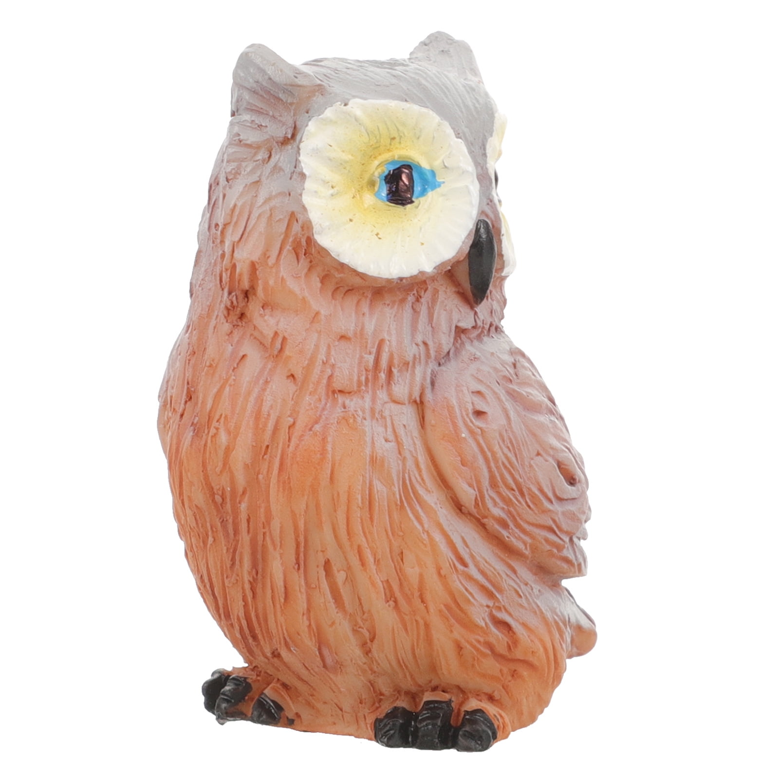 unbranded Owl Decor Mini Simulated Owl Garden Decoration Outdoor Yard ...