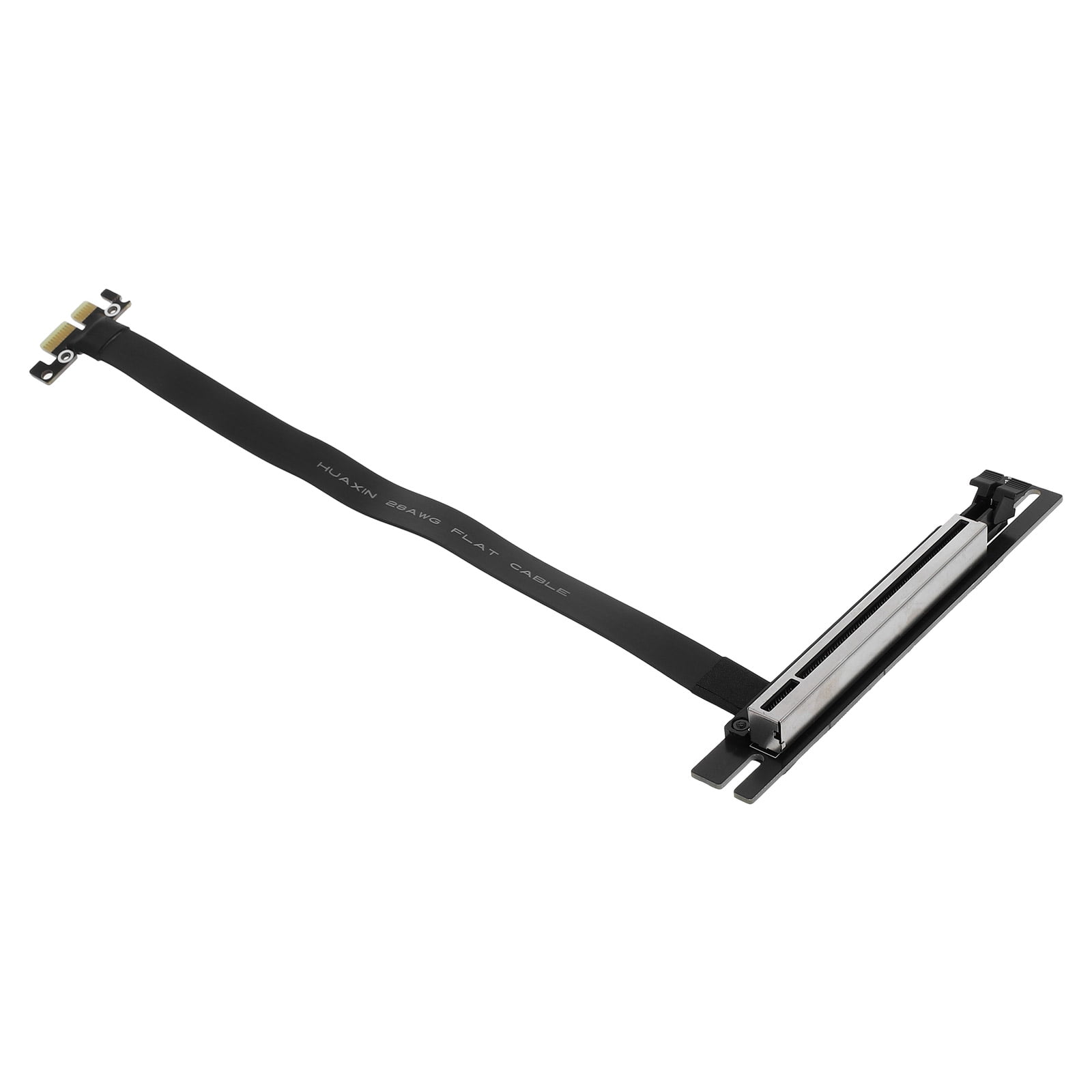 90 Degree 20cm PCI E 1x to 16x Extender Cable for Computer GPU Mining ...