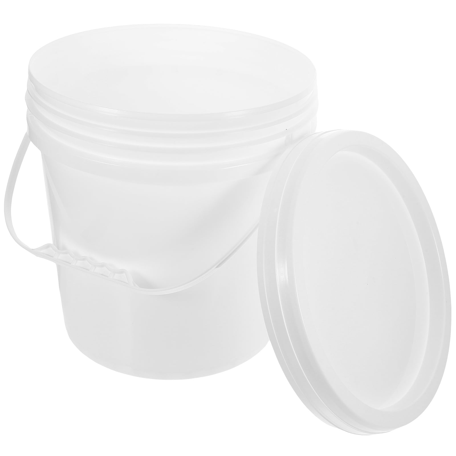 unbranded Paint Plastic Container Pigment Bucket Clear Green Basket ...