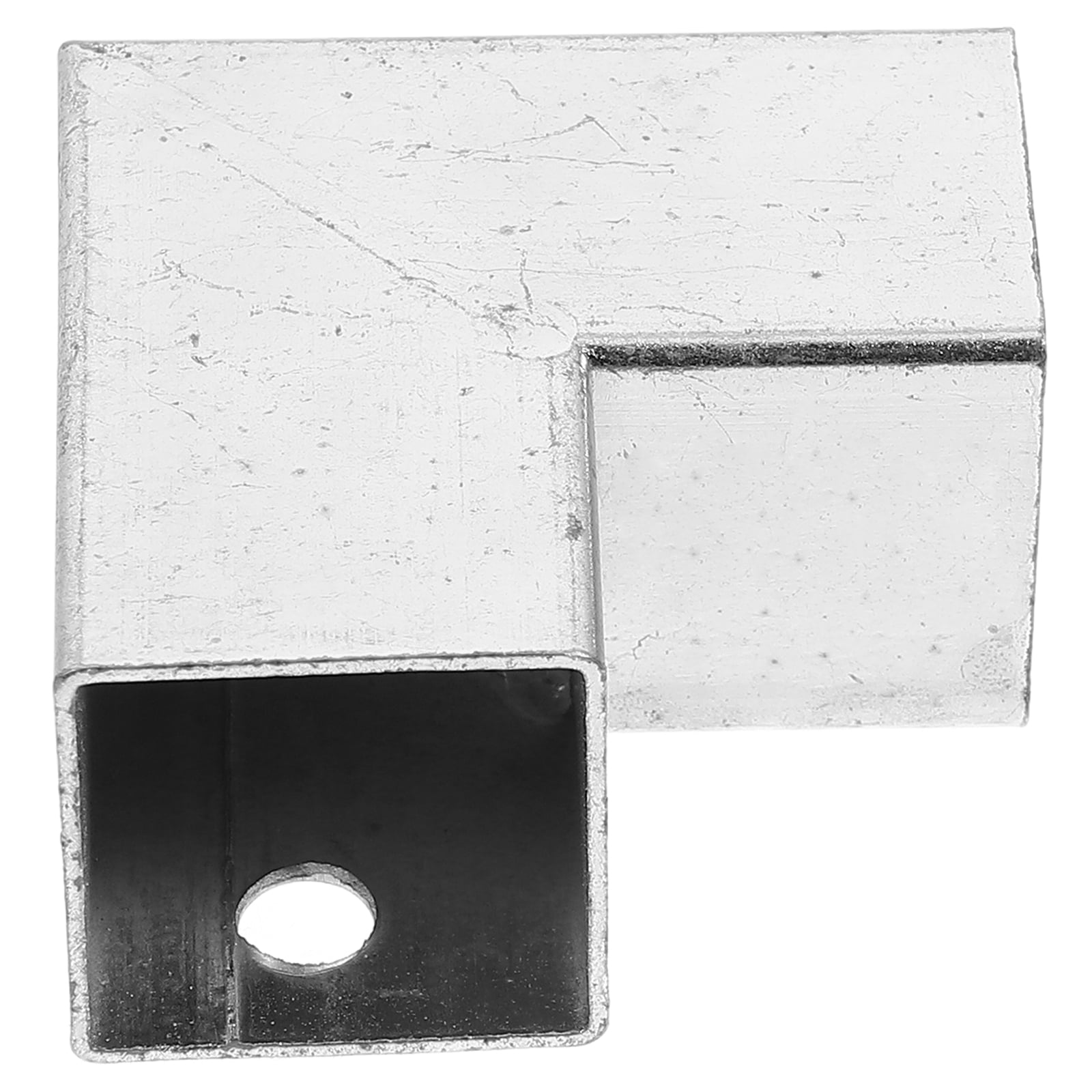 unbranded Pipe Corner Brace Clamp Right Angle Connector Clamps Silver ...