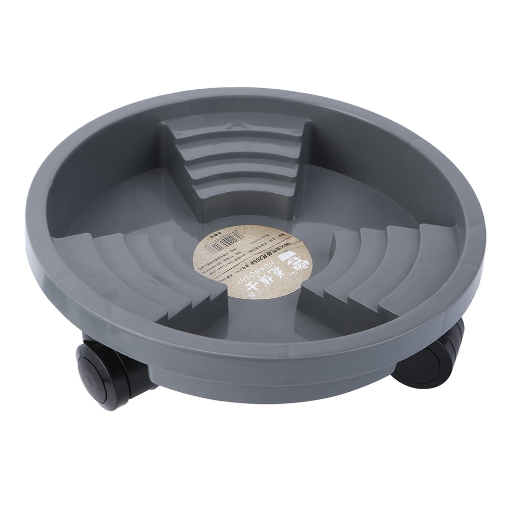 unbranded Planter Wheels Base Outdoor Tiered Roller Flower Pot Chassis ...