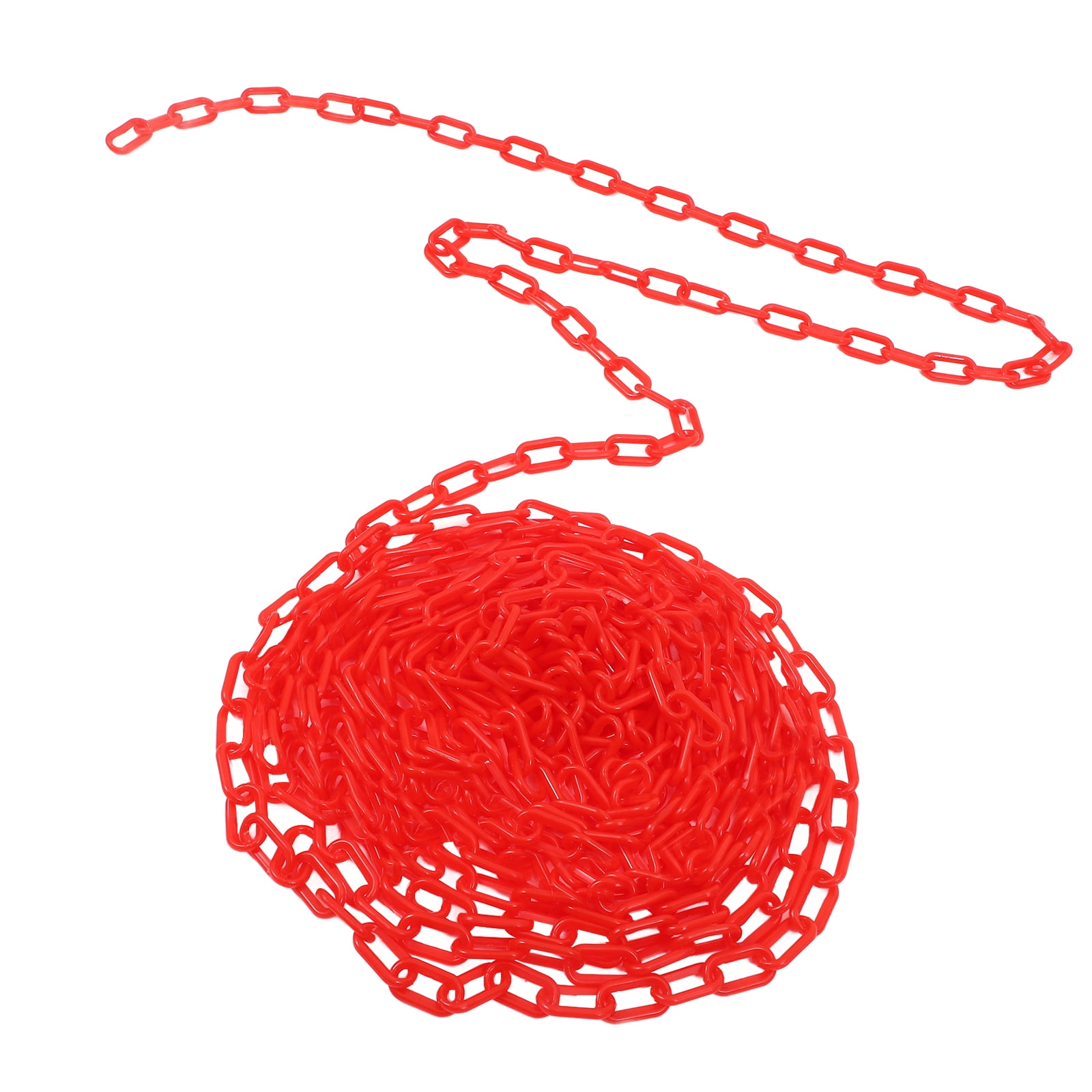 unbranded Plastic Chain Weatherproof Safety Link Barrier Chain Safety ...