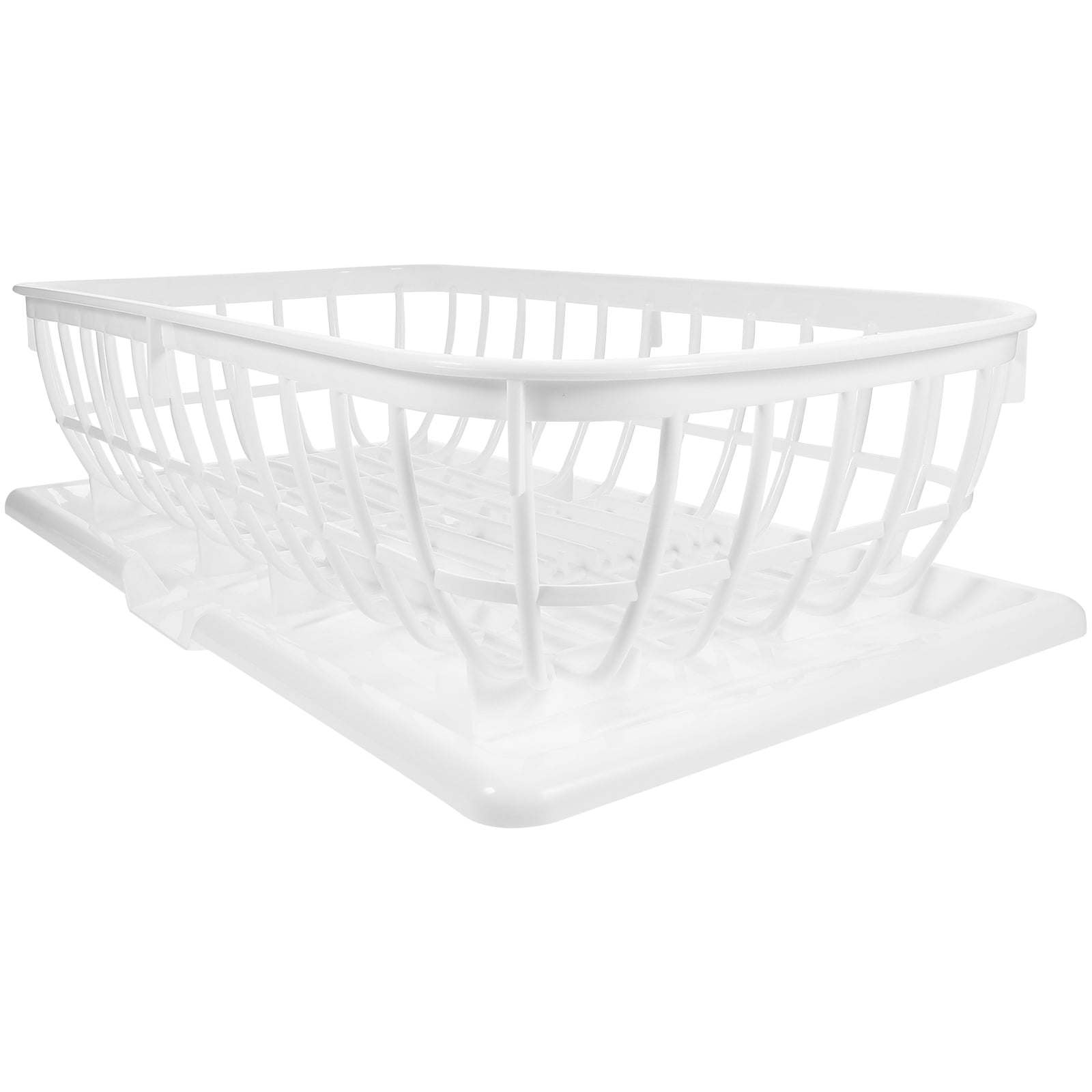 unbranded Plastic Kitchen Shelves Modern Dish Rack Essentials Organizer ...