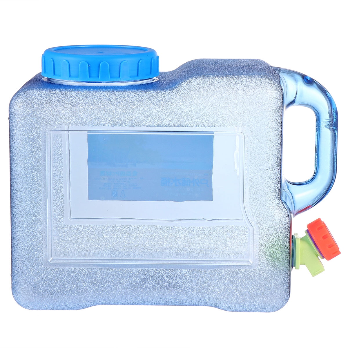 unbranded Plastic Water Container Car Bucket Camping Jug Tank Portable ...