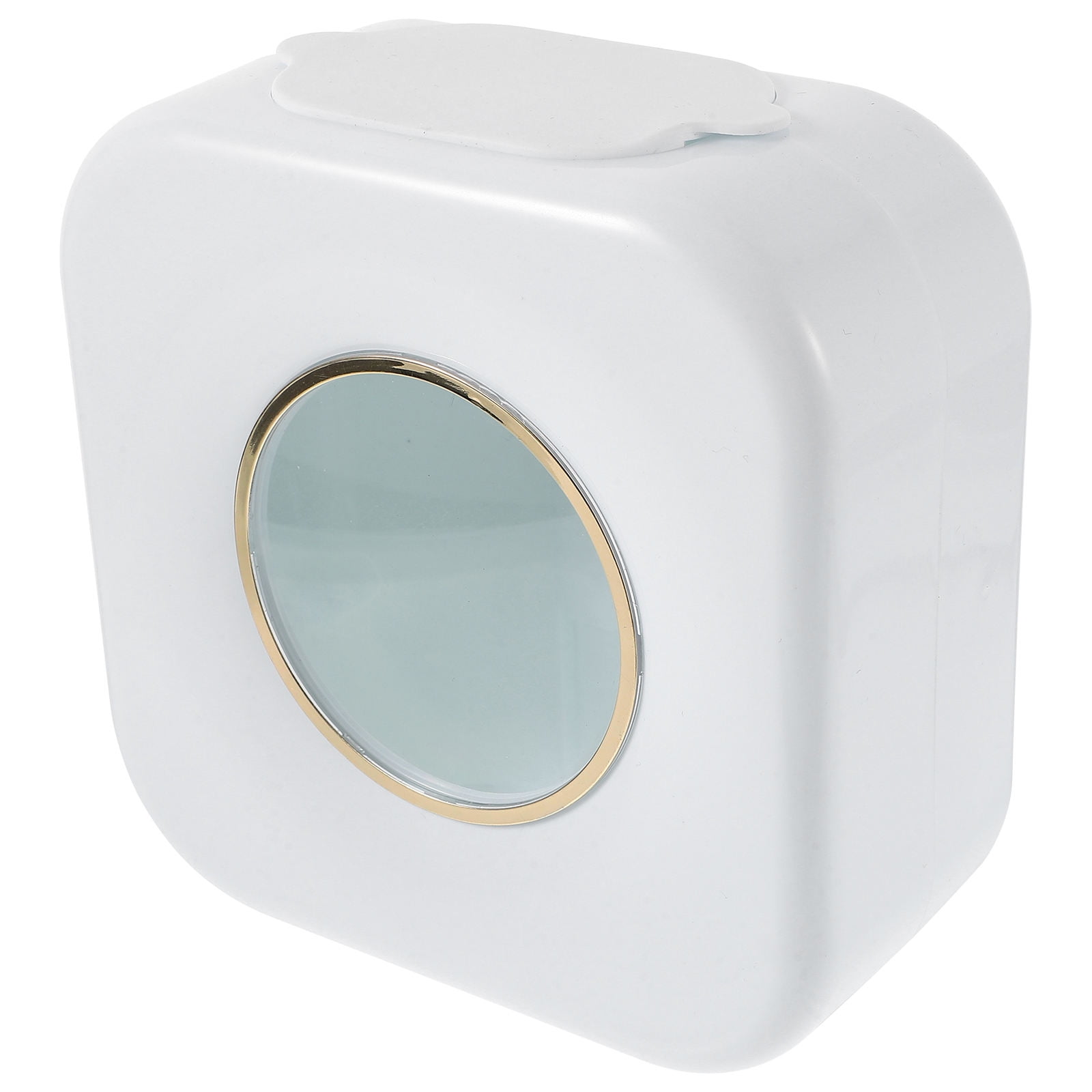 CTIRCHIU Space-Saving White Plastic Cling Film Storage Container for ...