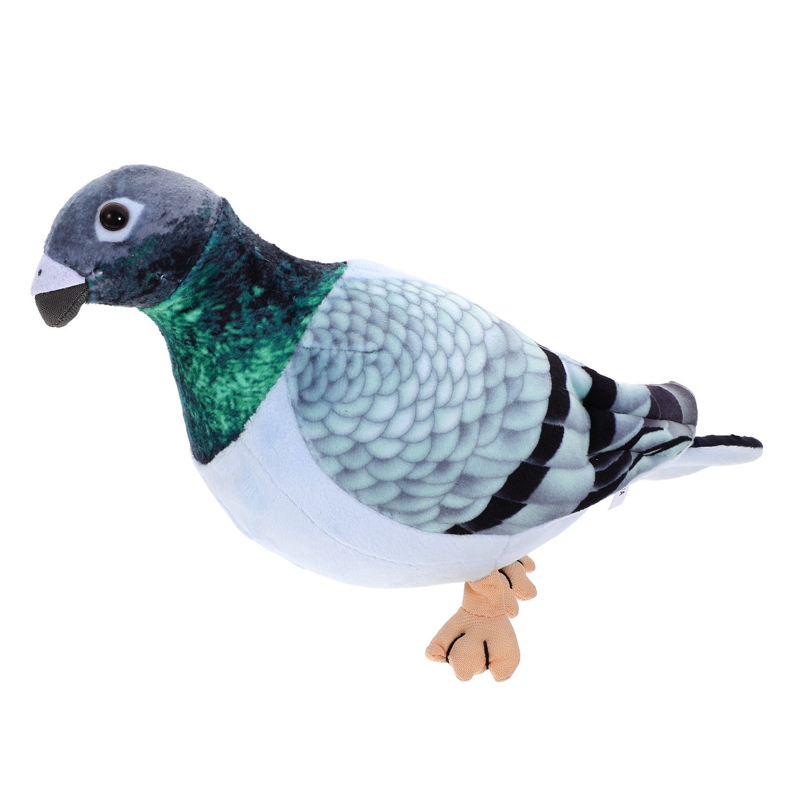 unbranded Plush Pigeon Toy Stuffed Pigeon Doll Supple Plush Pigeon ...