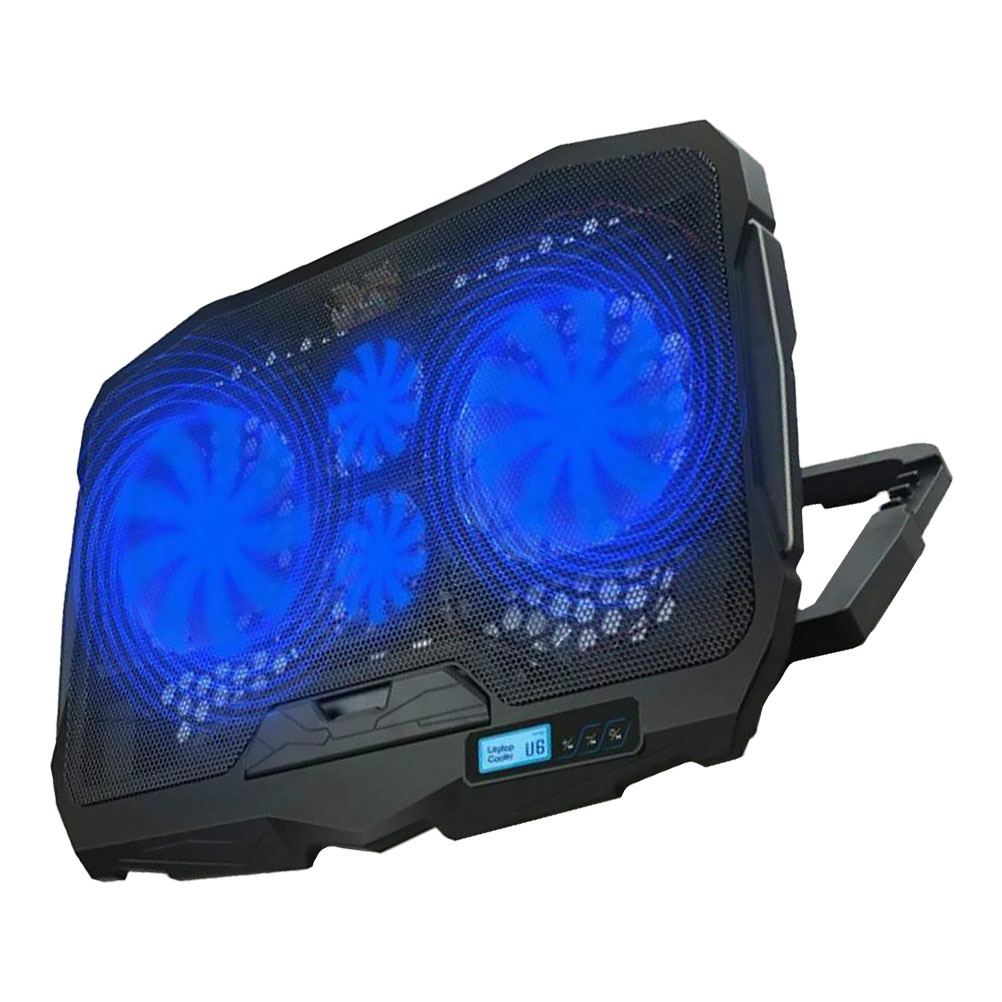 unbranded Portable Computer Radiator Silent Laptop Cooler 28X35CM Black ...