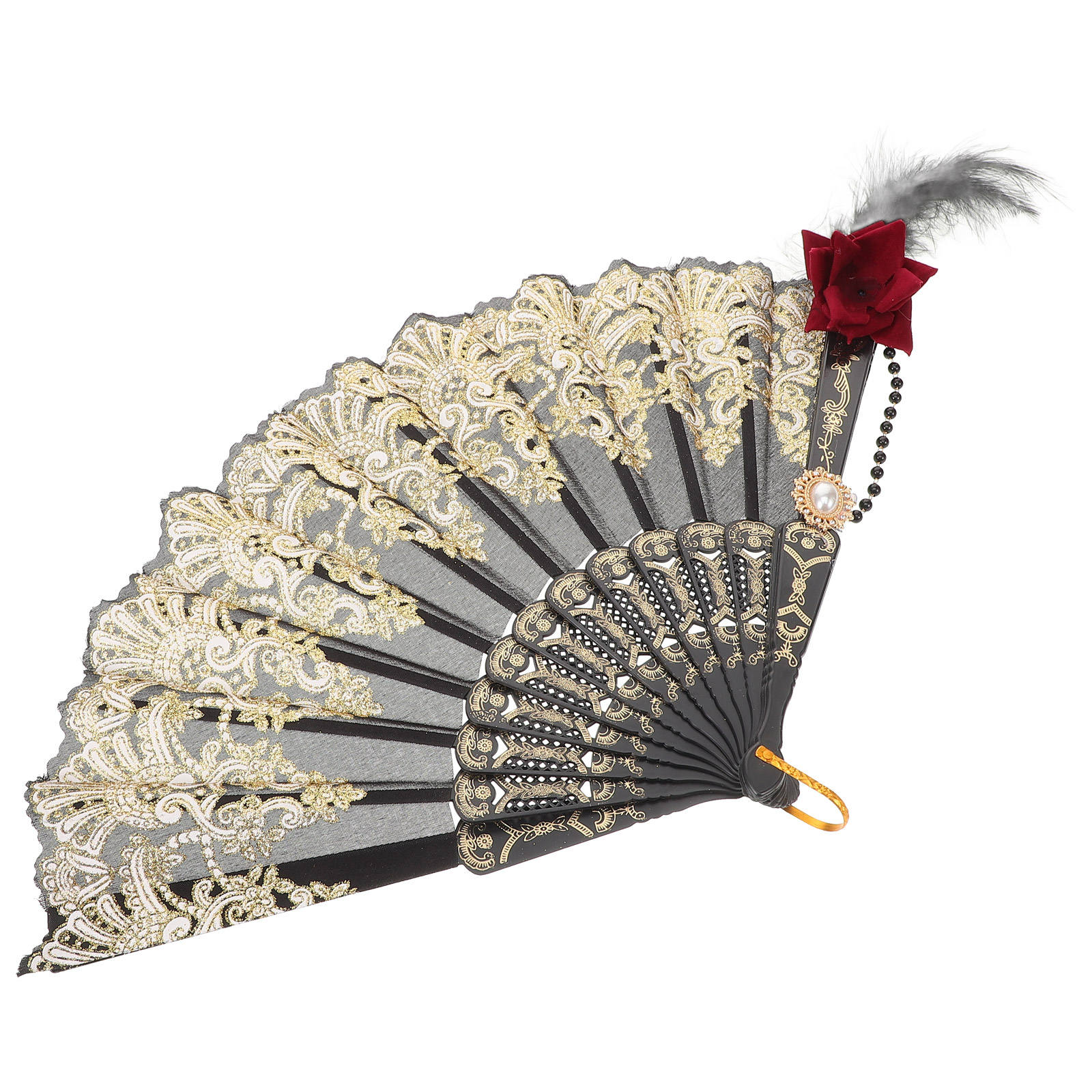 unbranded Portable Hand Held Fan Vintage Style Handheld Fan Artists ...