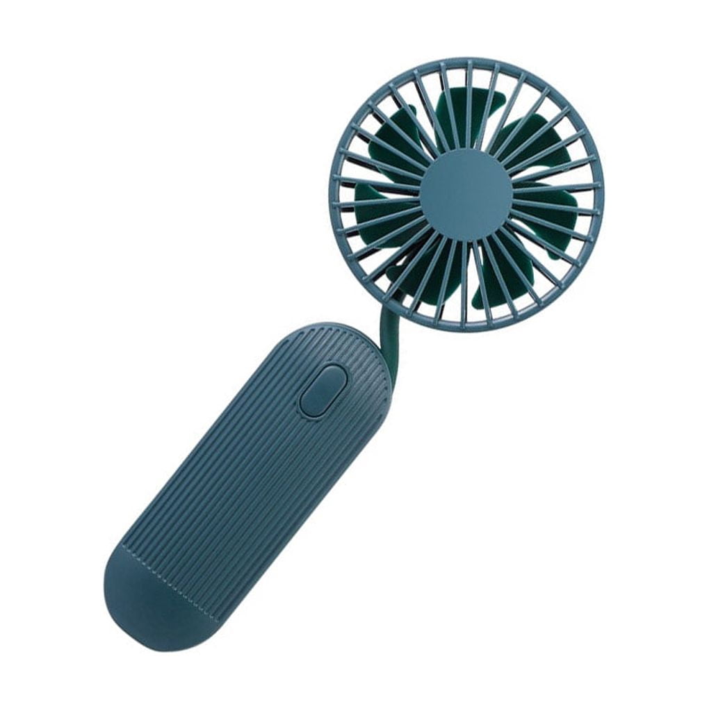 chidgrass Portable Neck Hanging Fan Rechargeable 3 Gears Adjustable ...
