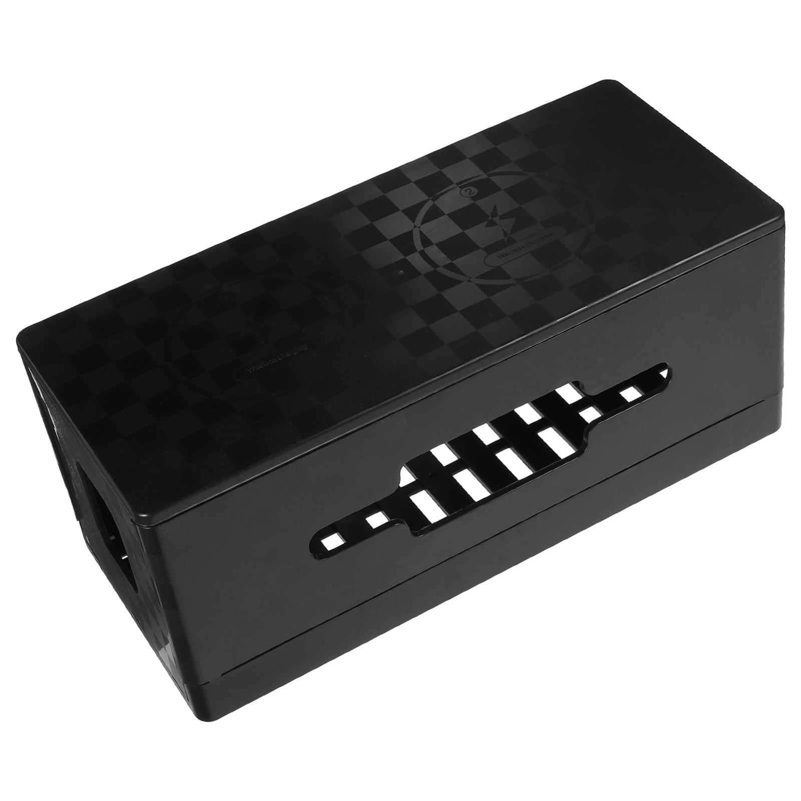 unbranded Power Junction Box Cable Organizer Cord The Wire Black ...