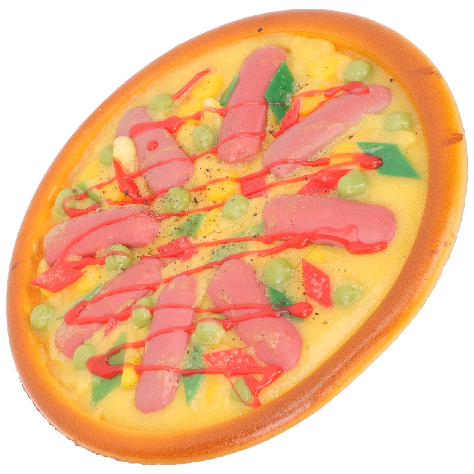 unbranded Pretend Pizza Model Artificial Pizza Prop Fake Pizza Model ...