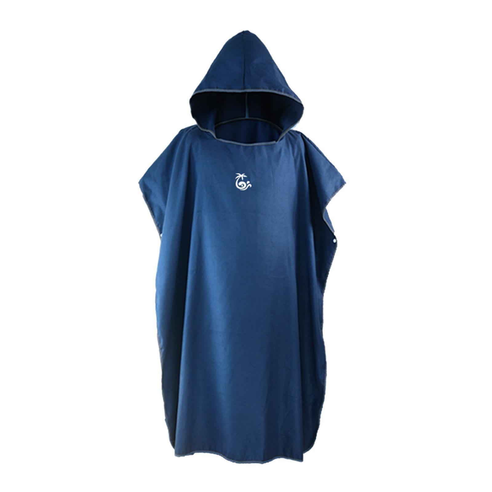 chidgrass Quick-Drying Microfiber Surf Poncho Changing Robe Wetsuit ...