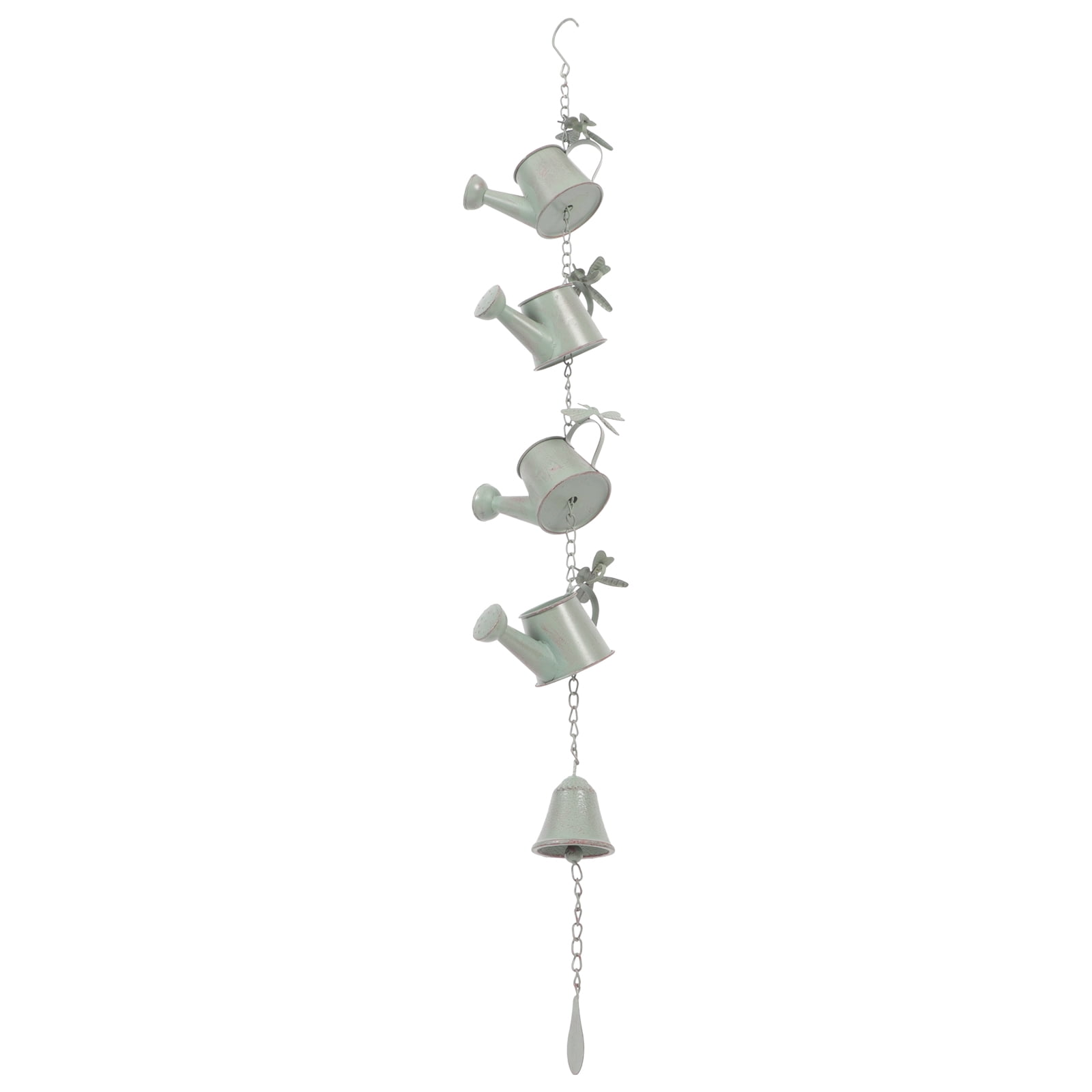 unbranded Rain Chains For Downspouts Solar Barrel Patio Wind Chimes ...