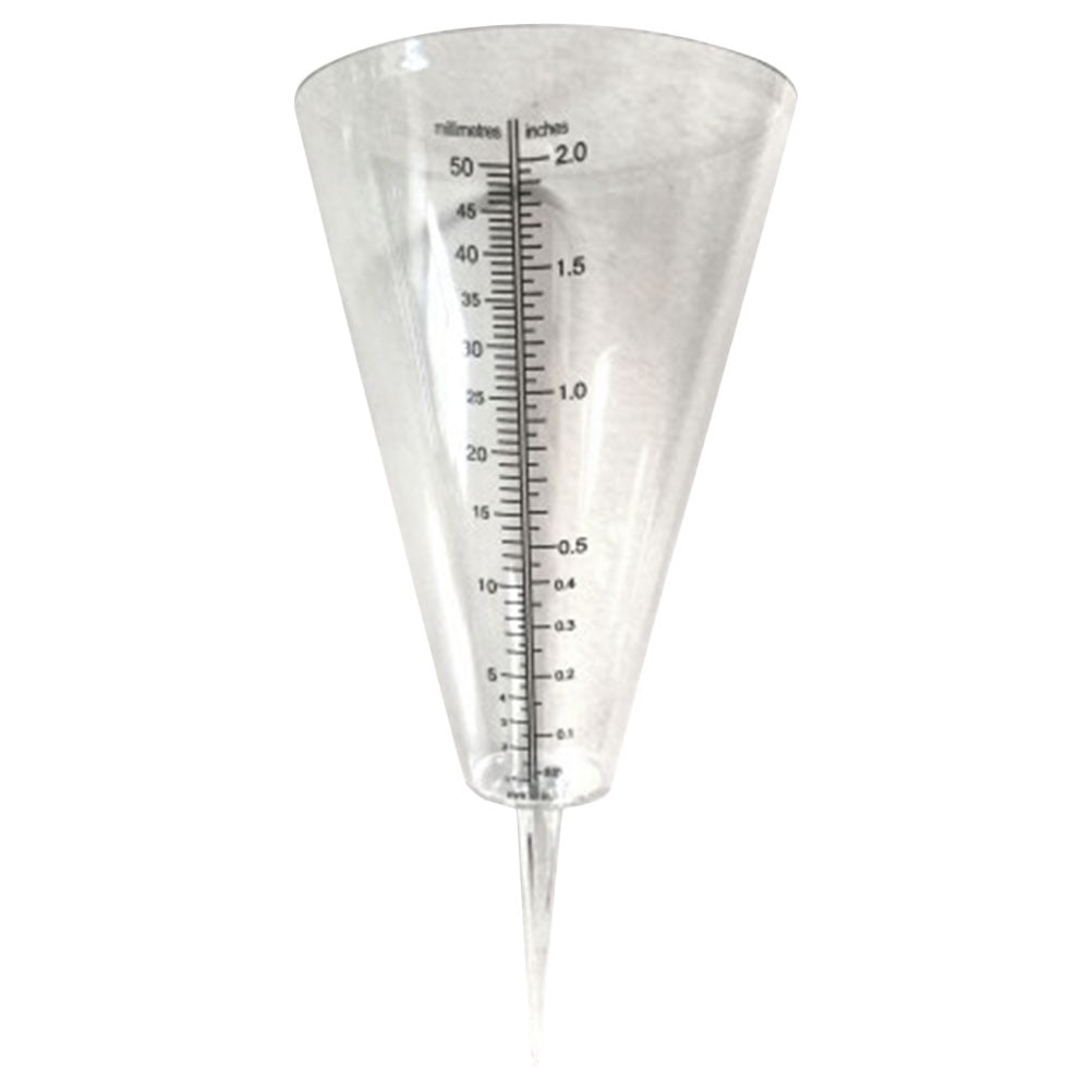 unbranded Rain Measuring Cup Cone Shaped Rain Gauge Rain Measuring Tool ...