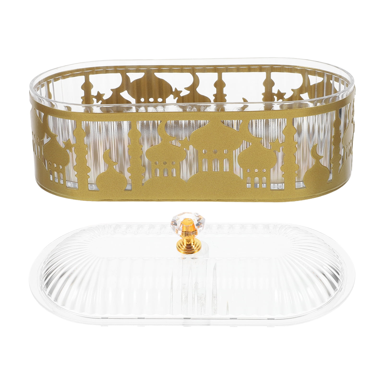 unbranded Ramadan Candy Box Eid Mubarak Plate With Lid Ramadan Food ...