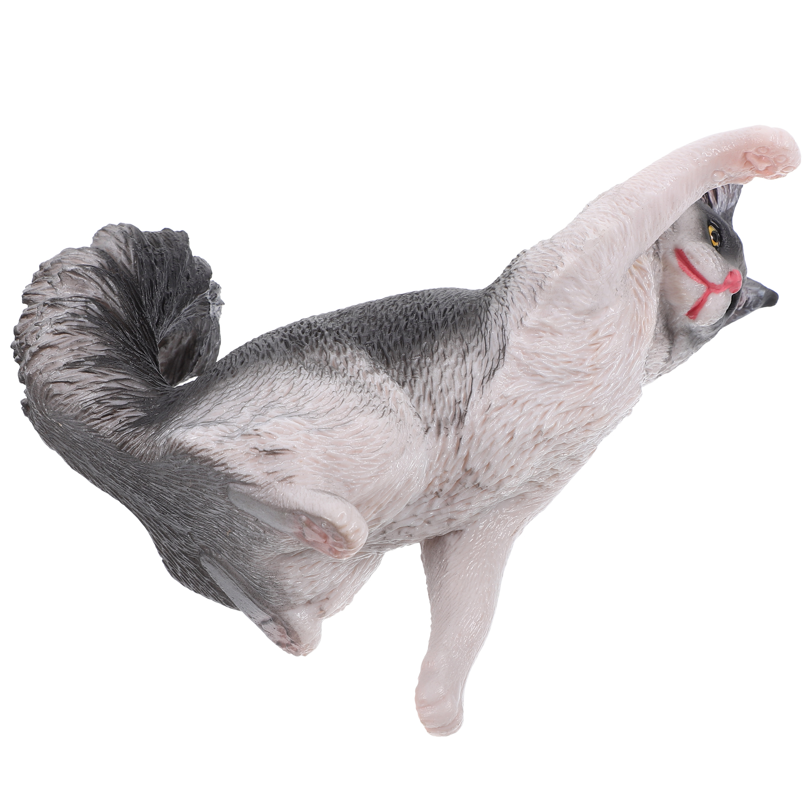unbranded Realistic Fake Cat Model Artificial Small Kitten Figurine ...