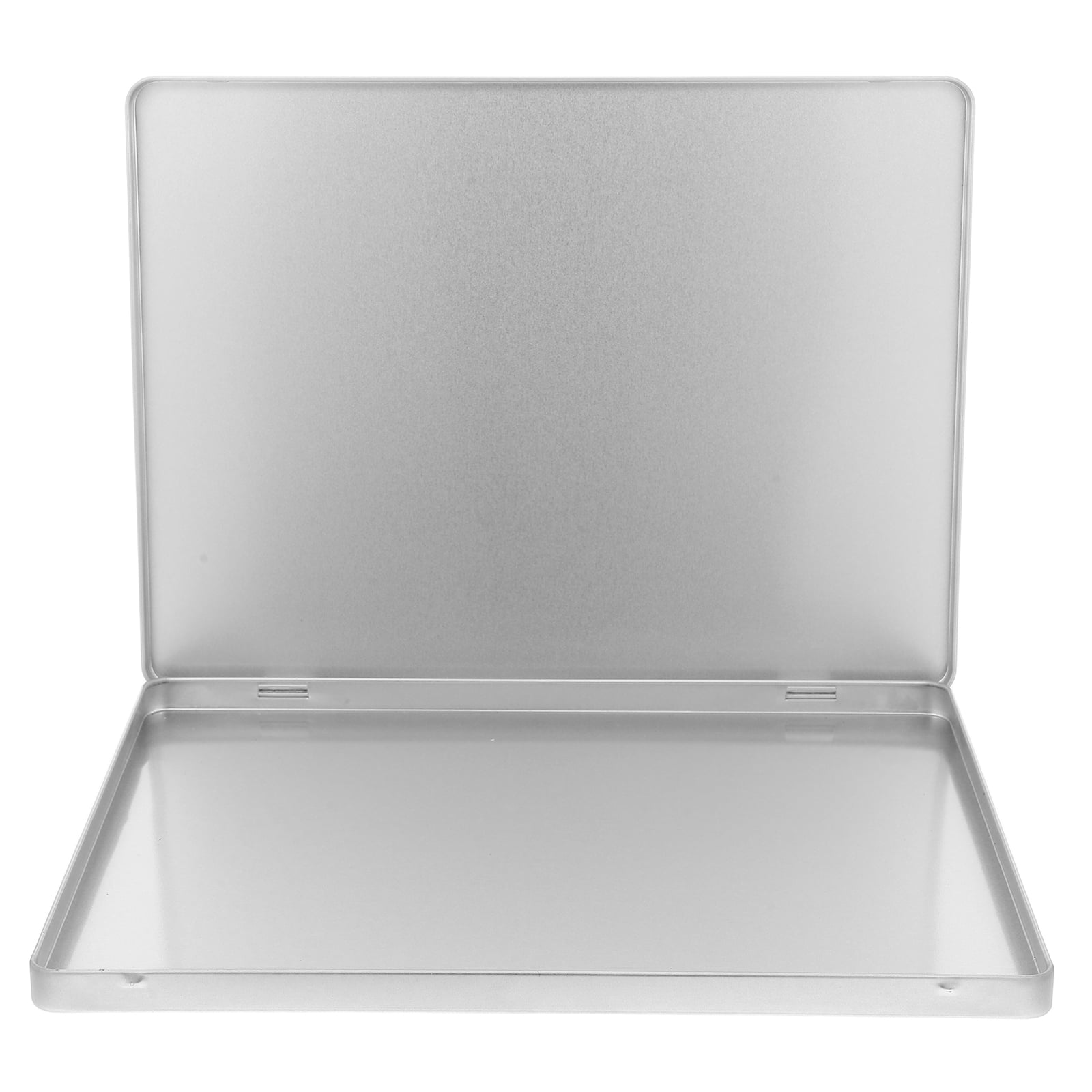 unbranded Rectangular Tinplate Box For Documents Photo Empty Rectangular Tin Box Metal Tin Box ...