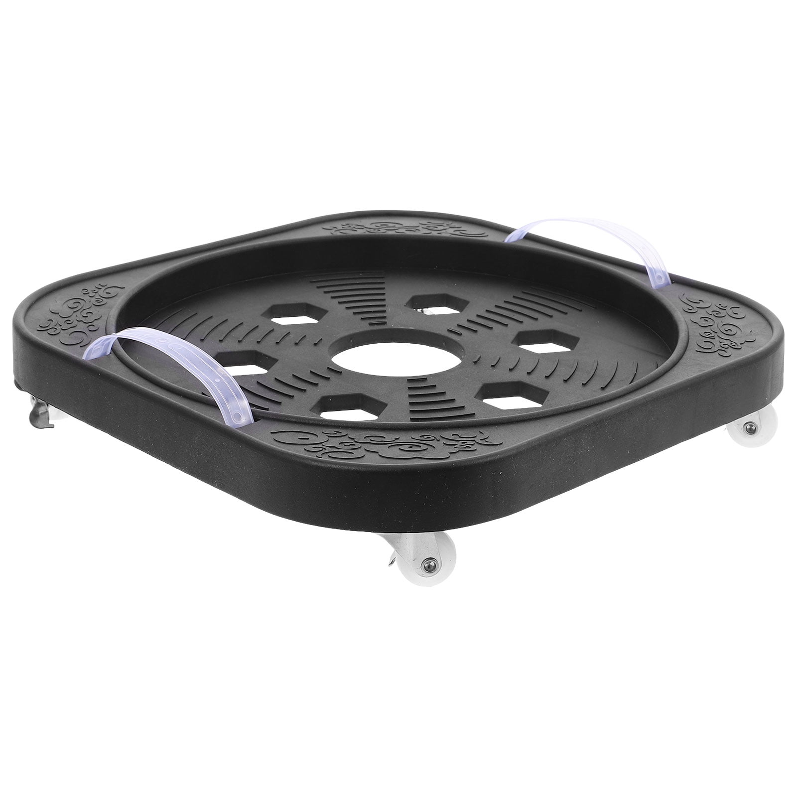 unbranded Rolling Plant Tray Gas Tank Holder Round Flower Pot Moving ...