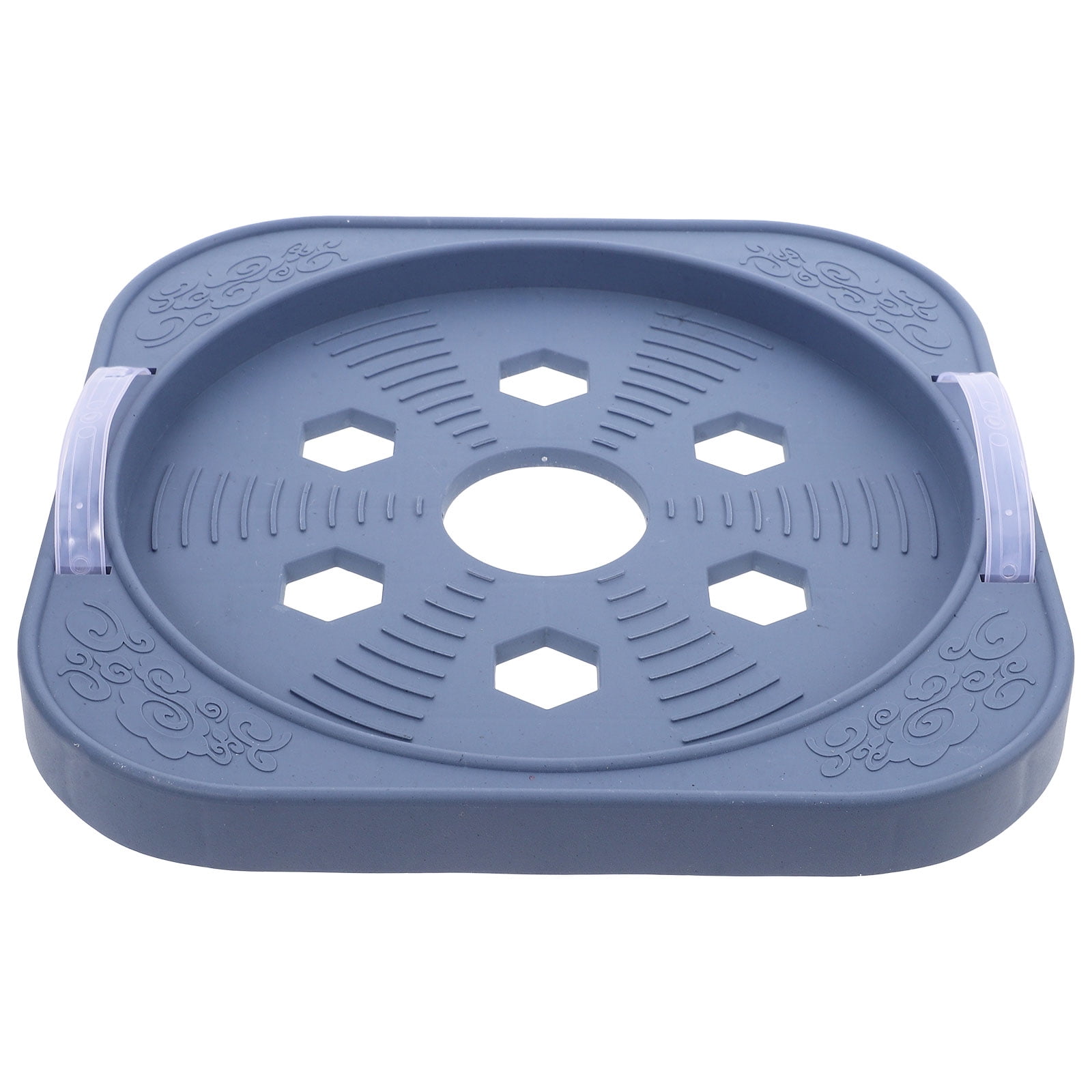 unbranded Rolling Plant Tray Gas Tank Holder Round Flower Pot Moving ...