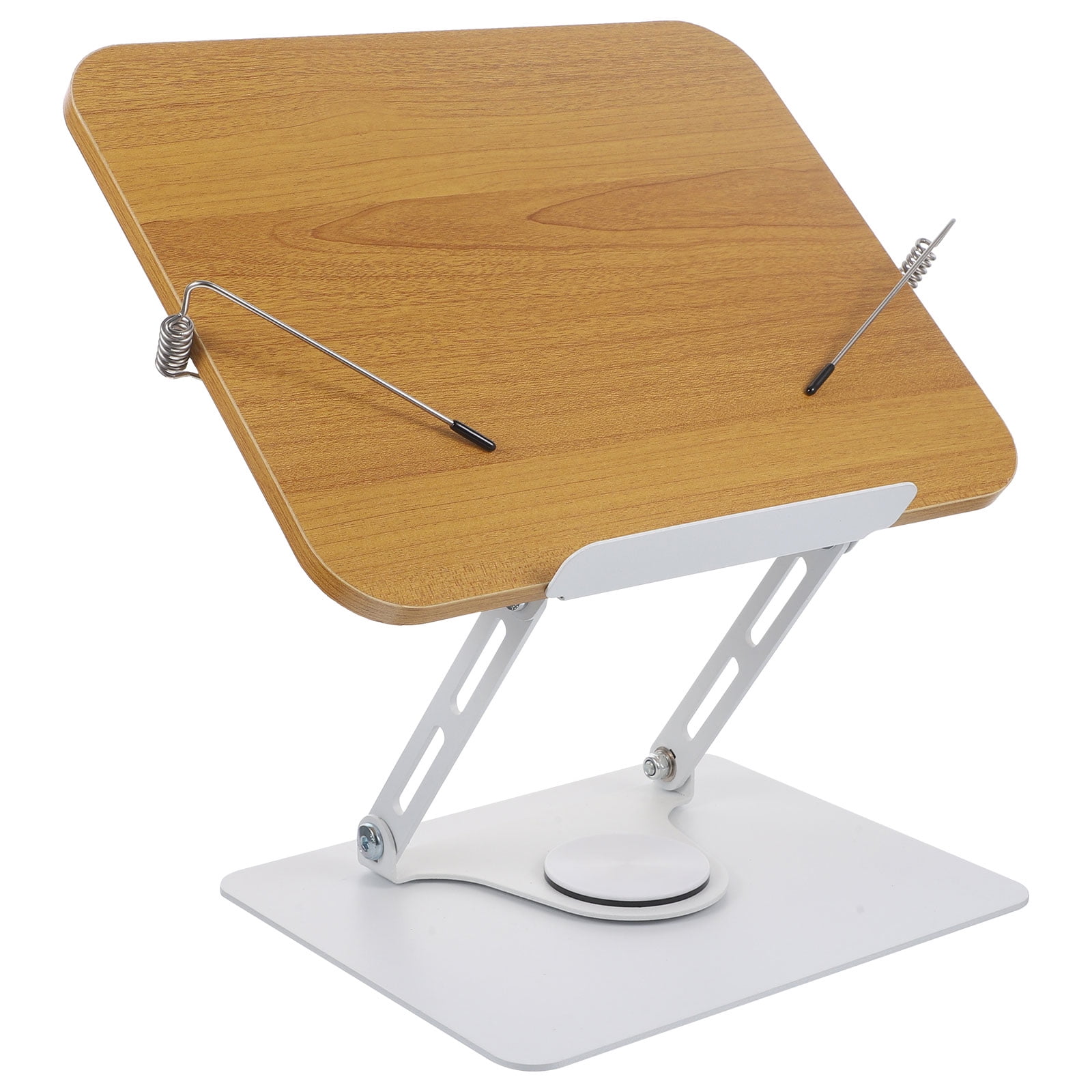 unbranded Rotating Wood Grain Reading Stand Lectern Book Desktop ...