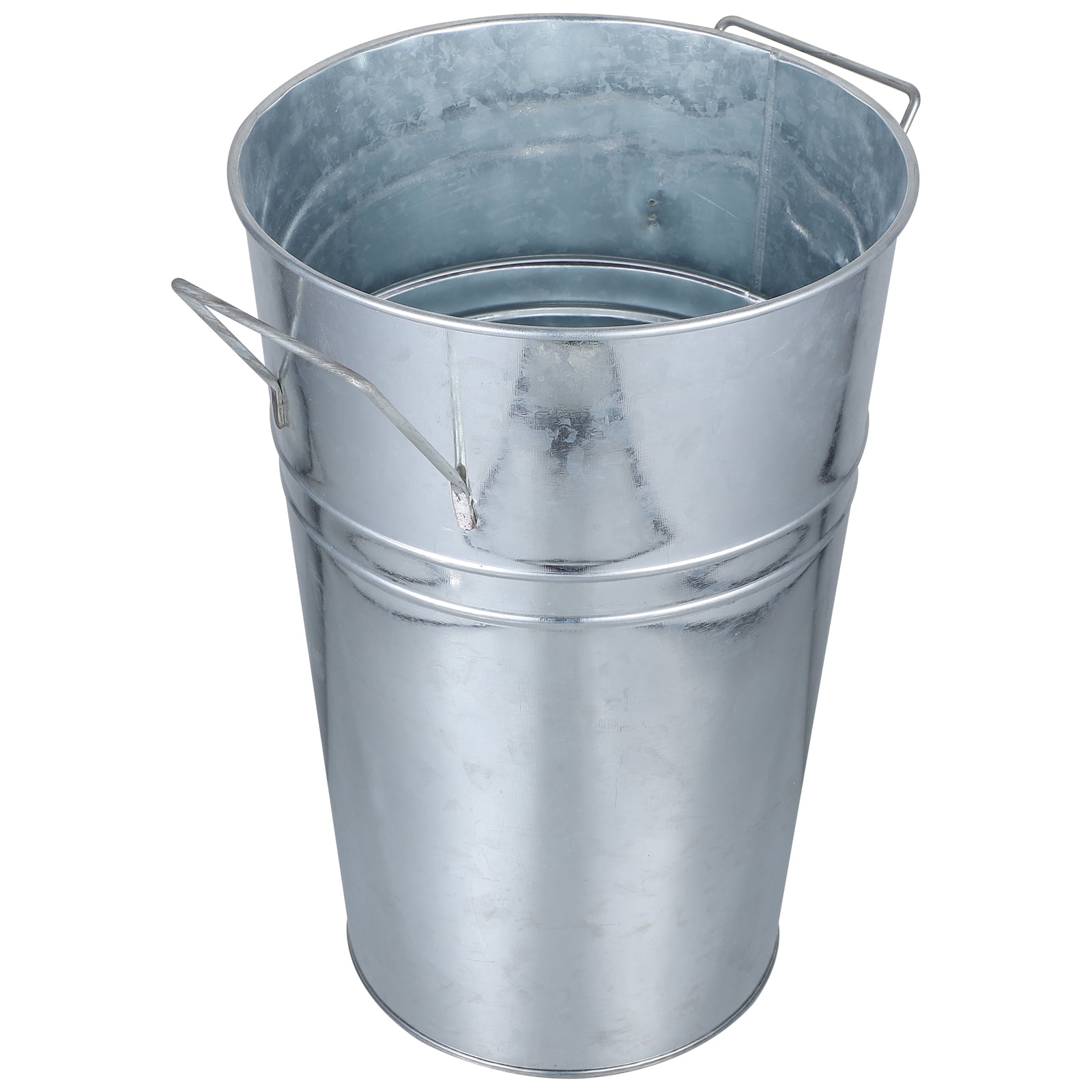 unbranded Rustic Flower Jug Double Handles Plant Flower Container Floral Arrangement Bucket ...