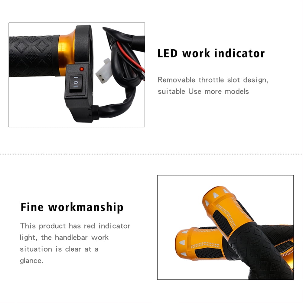 unbranded Scooter Motorcycle Electric Handle Modification Heated Grips ...