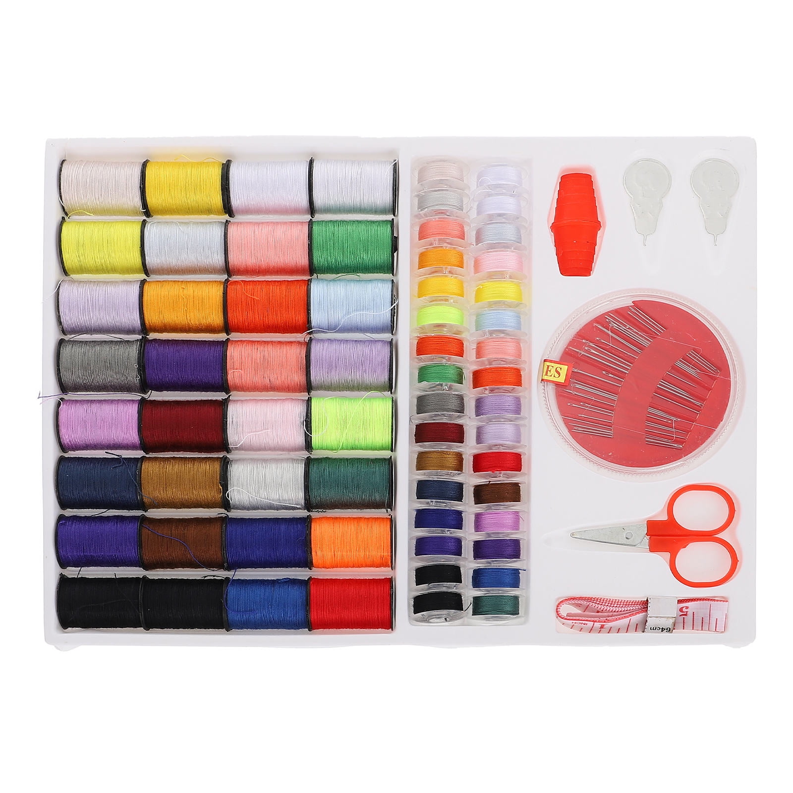 Sewing Box Set with Thread and Needles for Adults and Kids, Portable ...