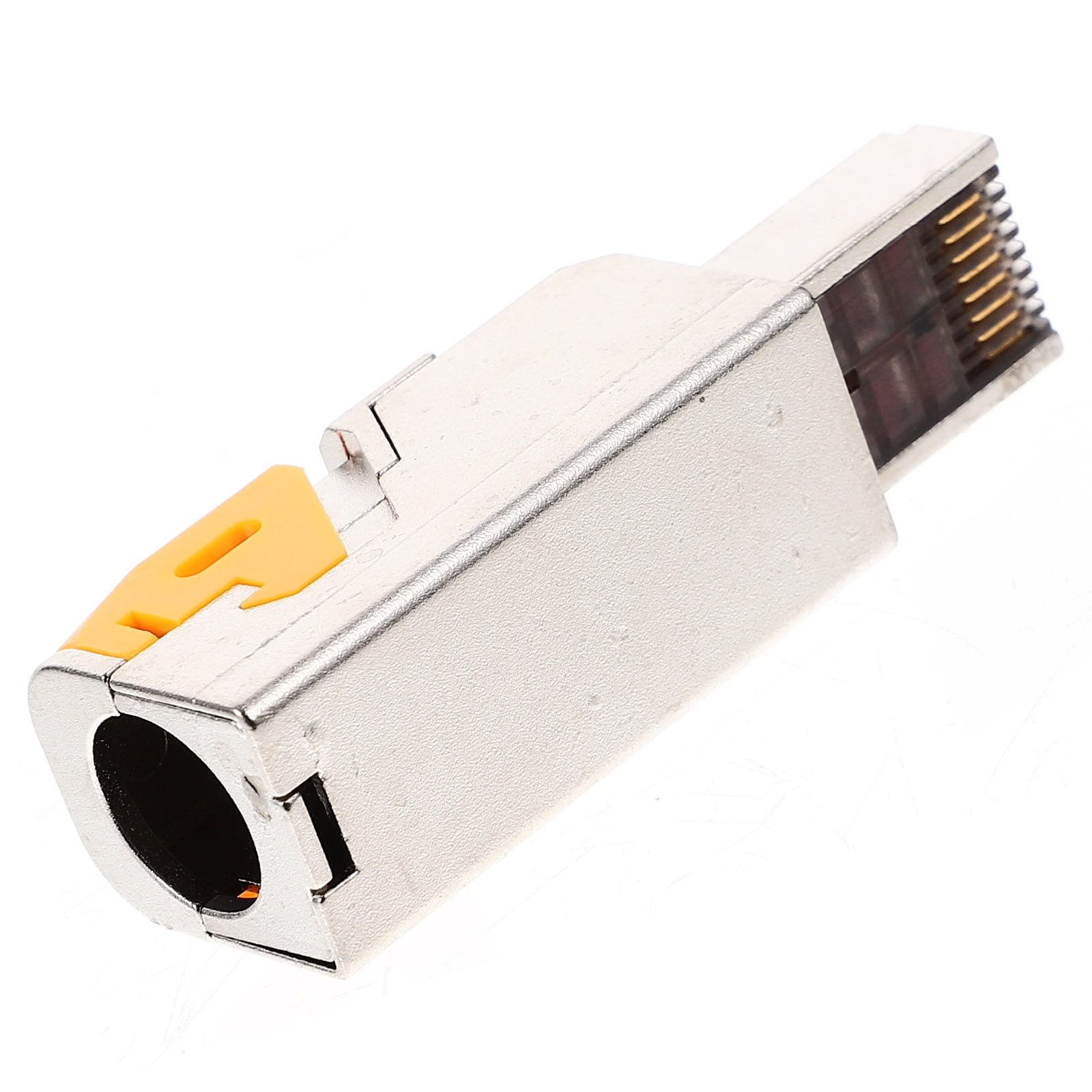 unbranded Shielded Connector Pass Through Modular Plug 5X1.8cm Yellow ...