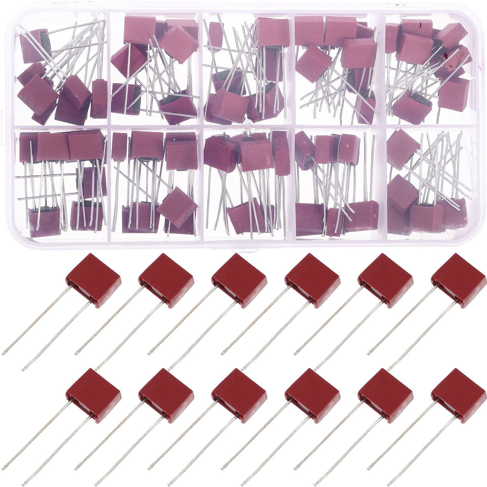 COSMOBETTY Plastic Slow Blow Fuses Tin-Plated Copper For Engineers ...