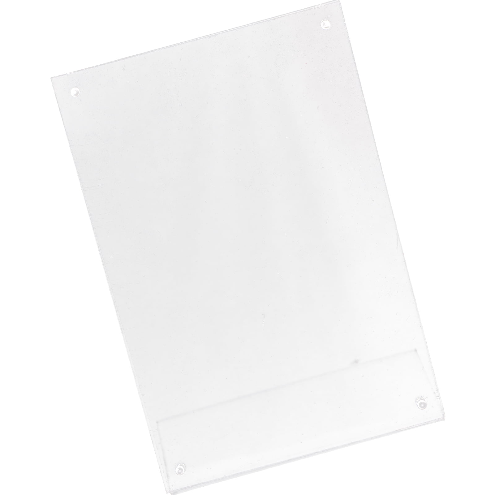 unbranded Sign Stand Acrylic Price Tag Menu Holder Advertisement ...