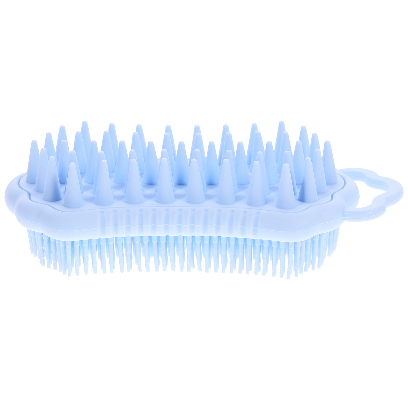 unbranded Silicone Exfoliating Body Scrubber Hair Scalp Massager ...
