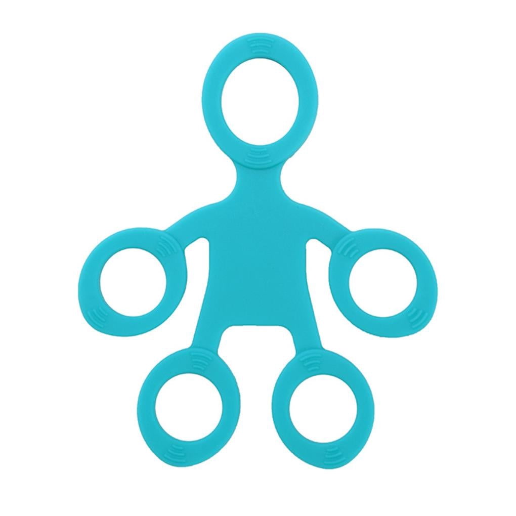 chidgrass Silicone Finger Grip for Kids Portable Hand Grip Exerciser ...