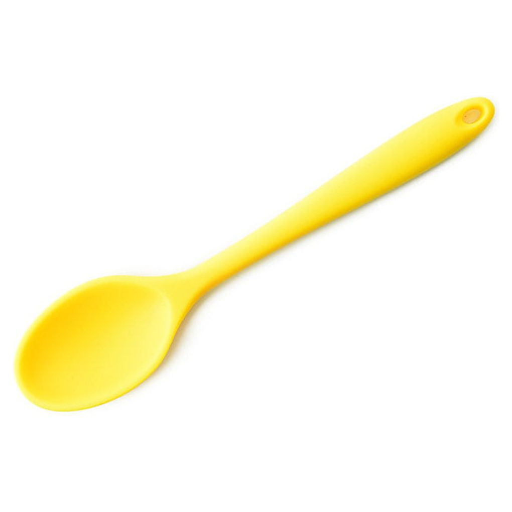 chidgrass Silicone Spoon with Handle Non-stick Soup Food Spoons Kitchen ...