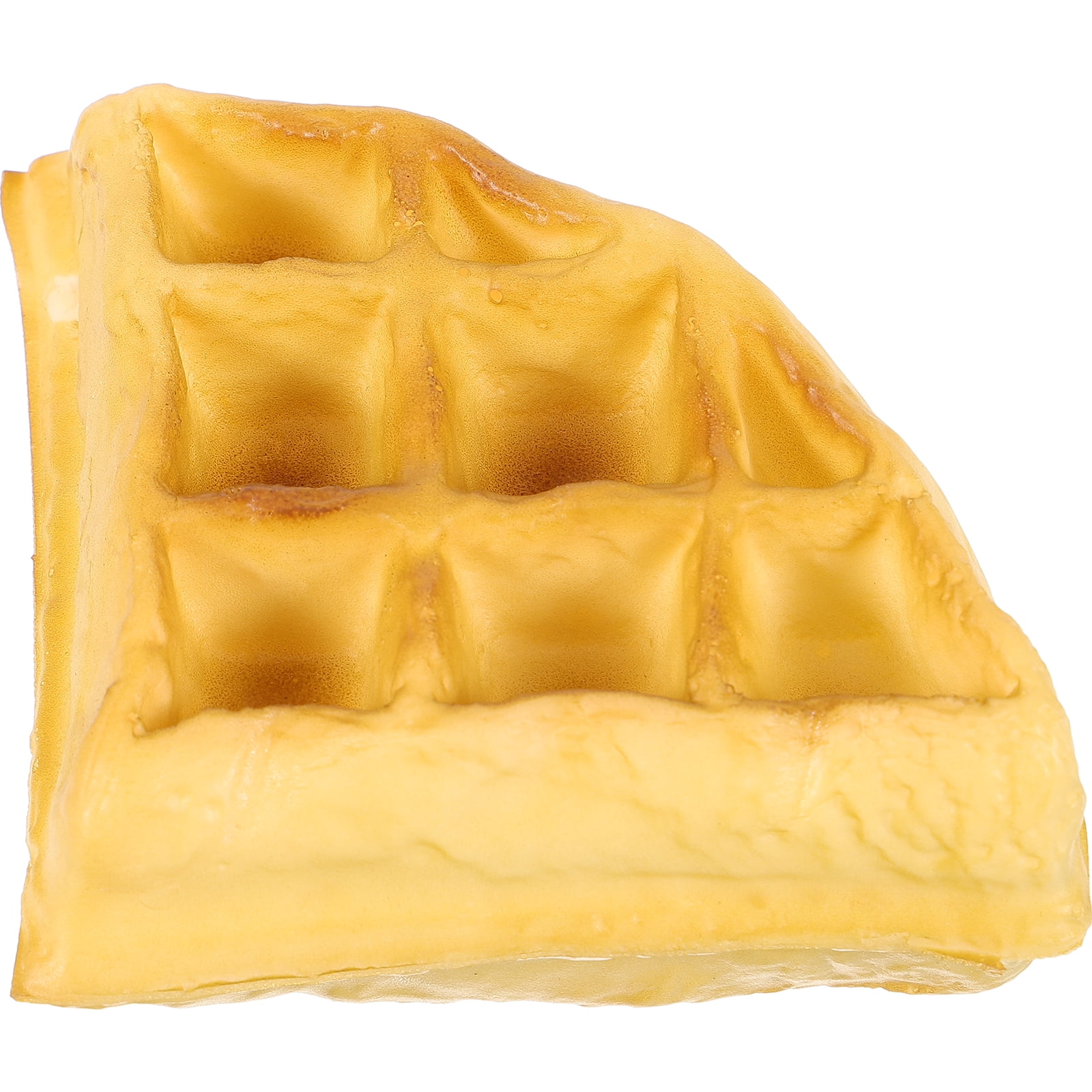 unbranded Simulated Waffles Model Realistic Fake Food Faux Bread Model ...