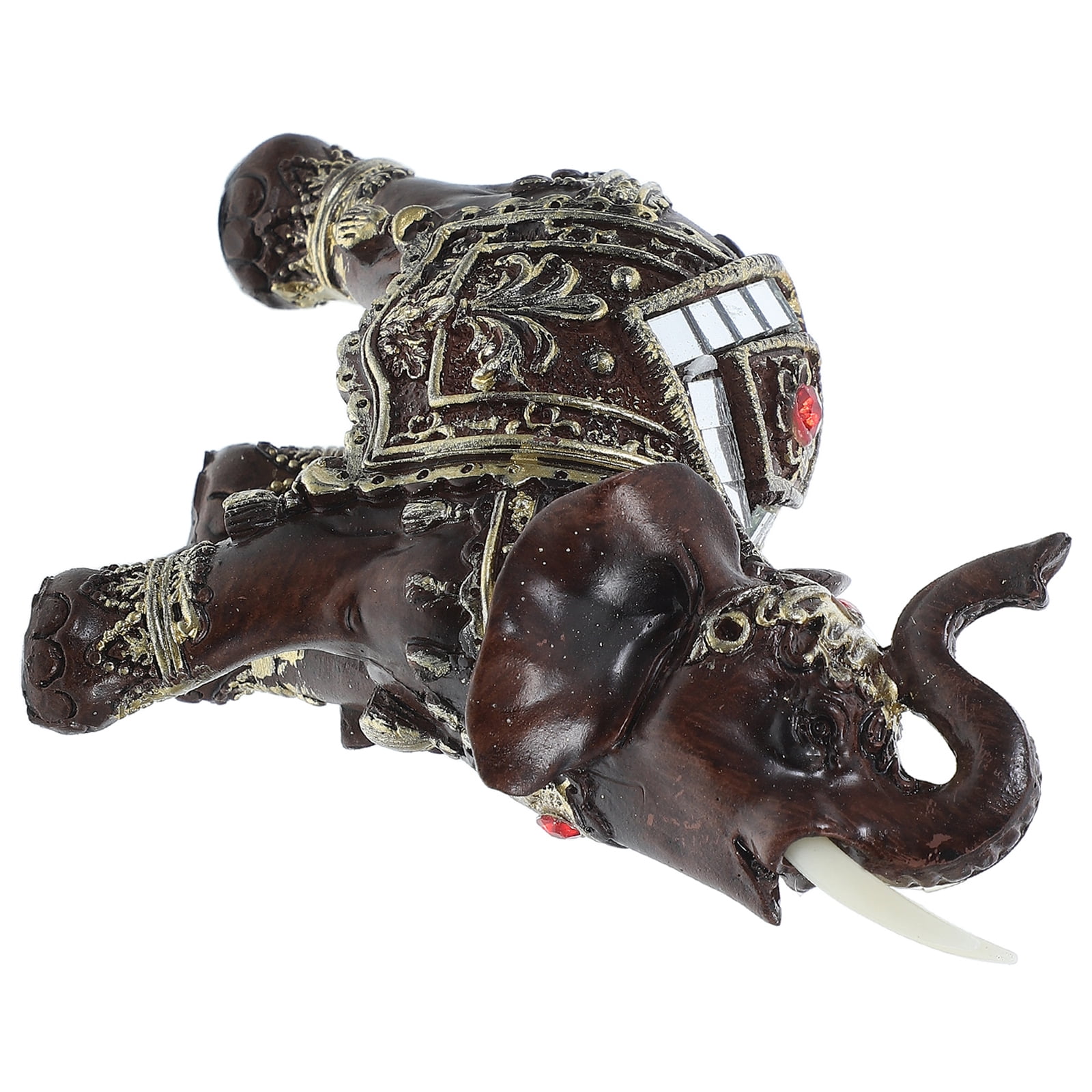 unbranded Small Elephant Craft Birthday Card Monkey Ornament Miniature ...