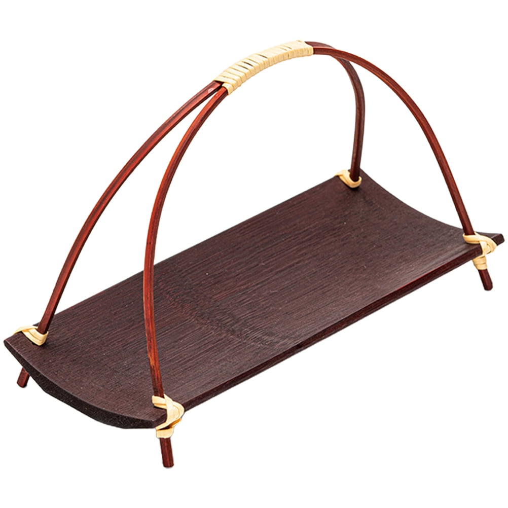 unbranded Snack Tray Floating for Pool Bamboo Pastry Food Dinner ...