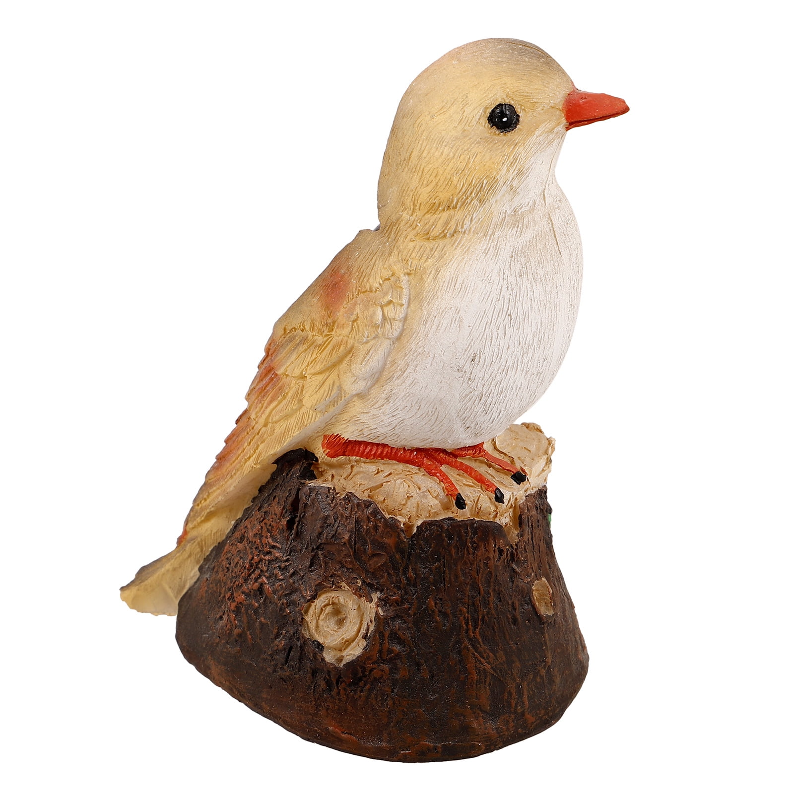 unbranded Solar Powered Outdoor Bird Statue Solar Energy Bird Statue ...