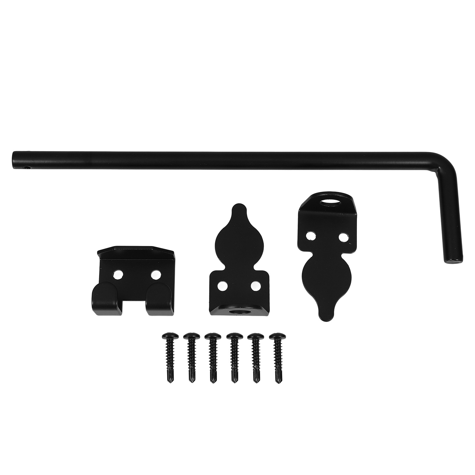 unbranded Solid Steel Gate Latch With Ground Rod Heavy Duty Cane Bolt ...