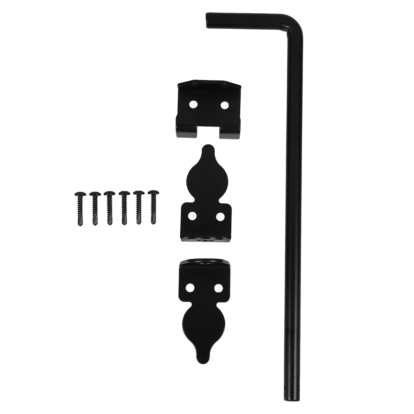 unbranded Solid Steel Gate Latch With Ground Rod Heavy Duty Cane Bolt ...