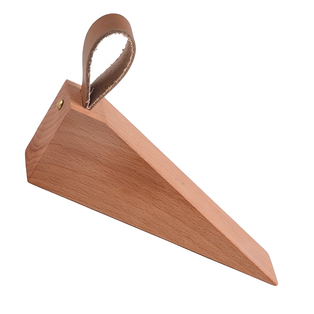 unbranded Solid Wood Door Stop Home Tools Doors Stopper Car Decor ...