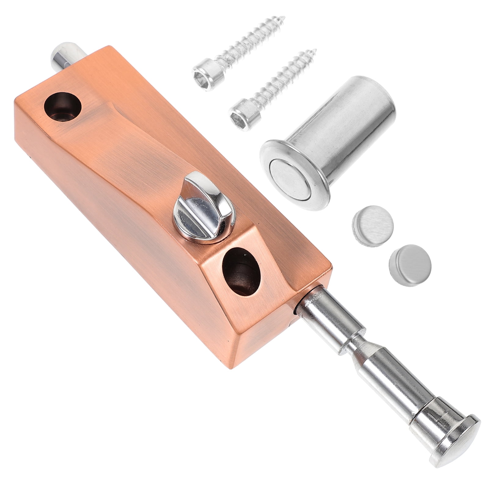 unbranded Spring Pin Latch Automatic Rotating Door Lock Door Bolt ...