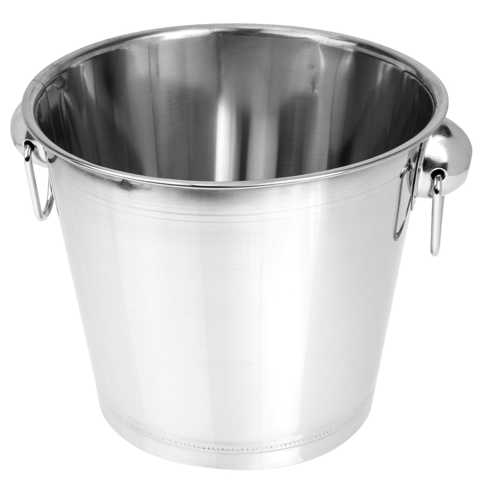 unbranded Stainless Steel Ice Bucket Wine Chiller Buckets Mini Cooler ...