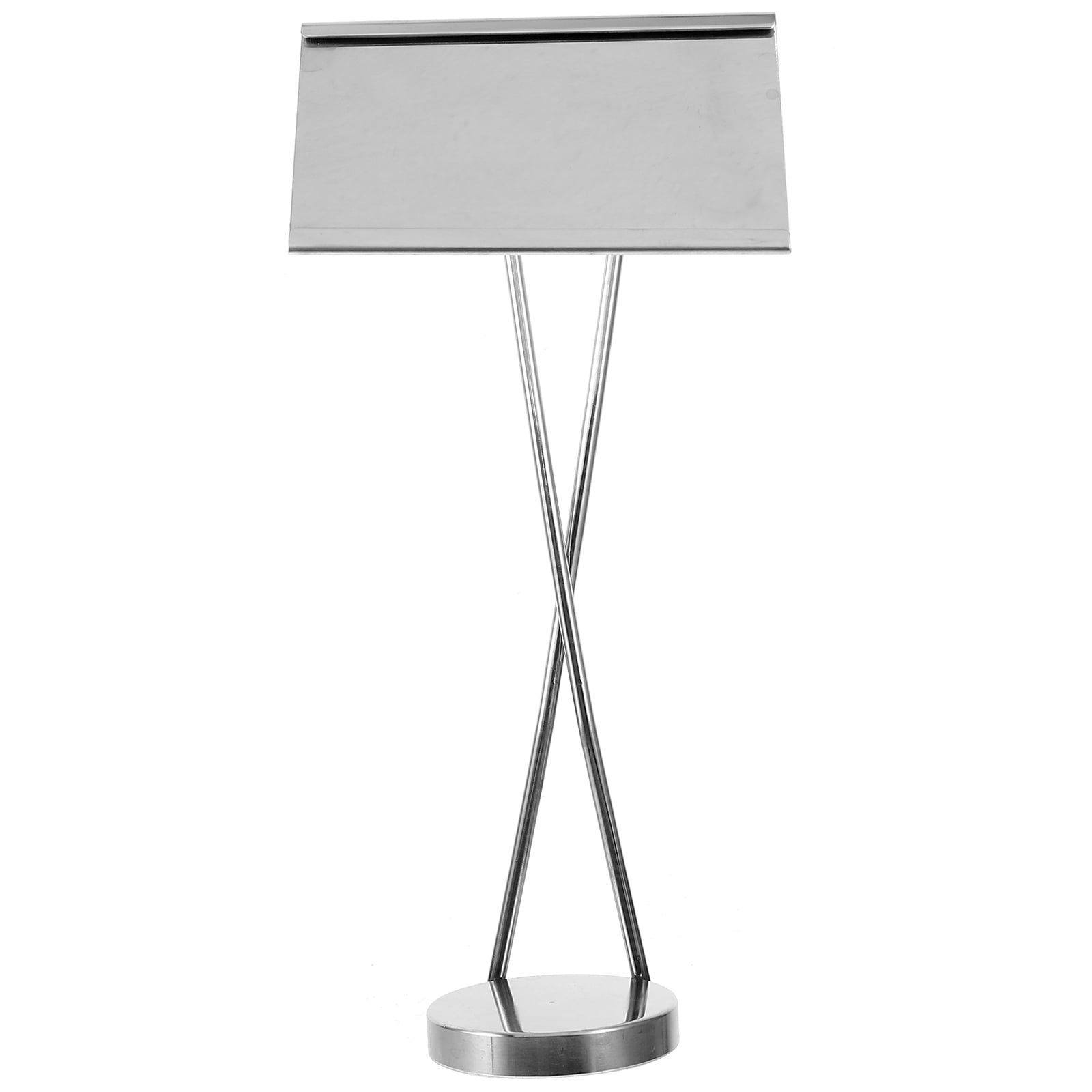 unbranded Stainless Steel Menu Holder Card Sign Stand Memo Banquet ...