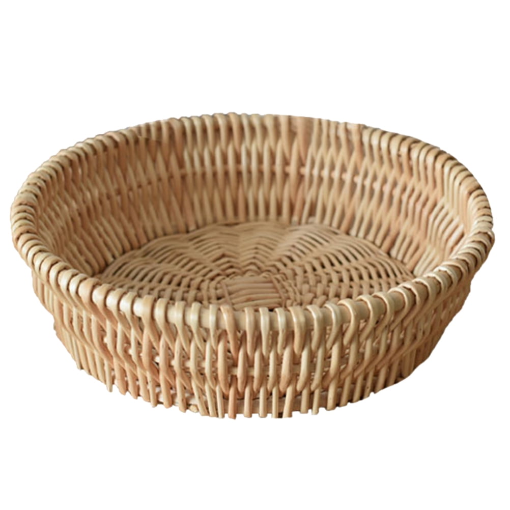 unbranded Steamed Bread Basket Wicker Storage Small Fruit Freezer Wire ...