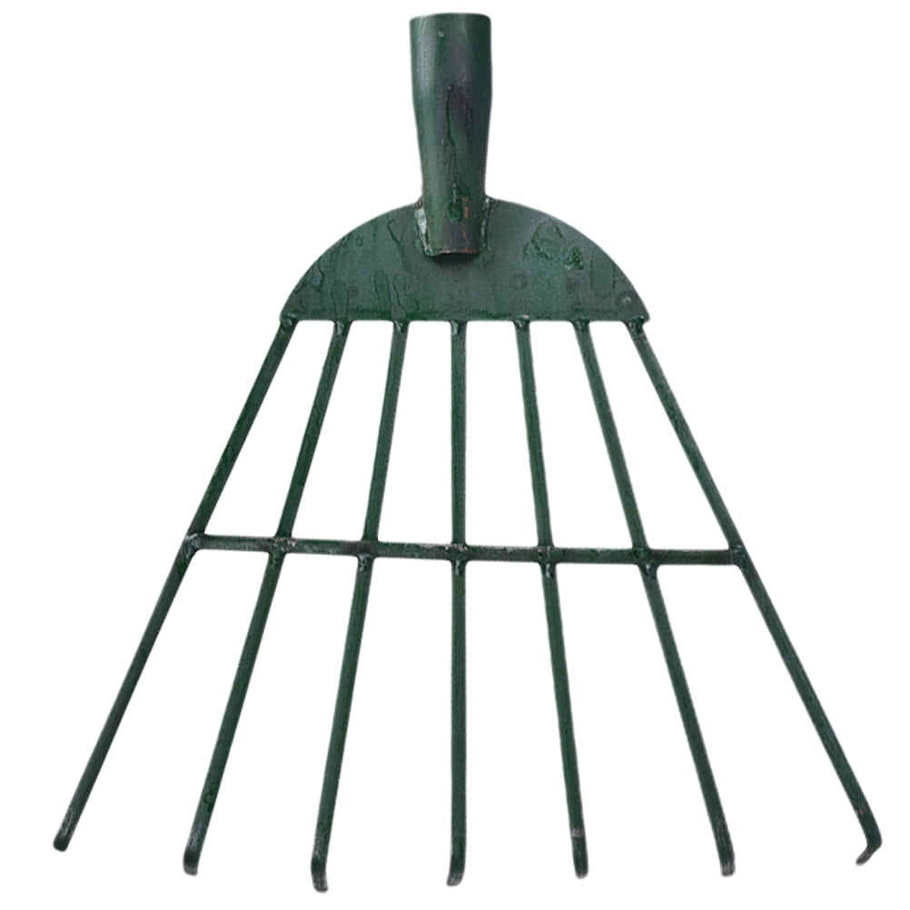 unbranded Steel Rake Leaf Rake Fallen Leaves Rake Garden Lawn And Yard ...