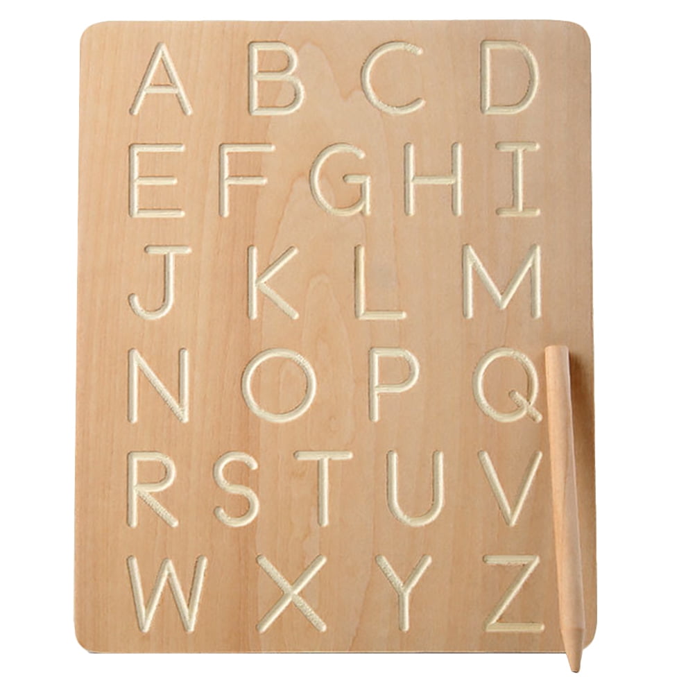 unbranded Stickers Sensory Exercise Board Letter Tracing Entertainment ...