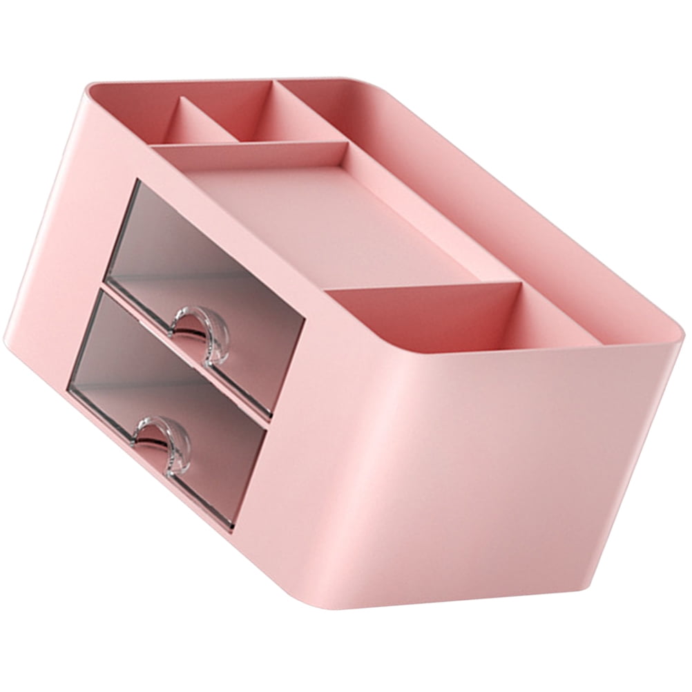 BRIGHTFUFU Plastic Desktop Organizer, 1 Set, Compact 7.66 x 5.50 x 3.93 ...