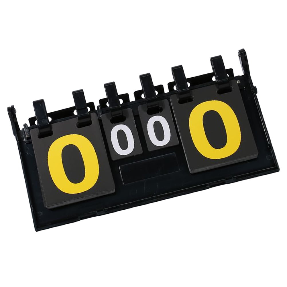 unbranded Tabletop Counter Professional Scoreboard Flip Chart - Walmart.com
